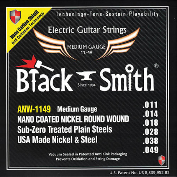 BLACKSMITH GUITAR STRINGS 11-49 AOT